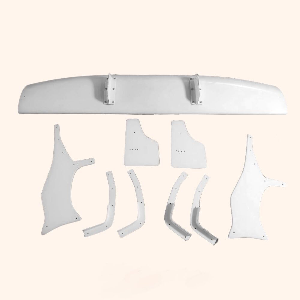 Kazento For Nissan 180SX 200SX 240SX S13 MS1 Style FRP Unpaint Rear ...