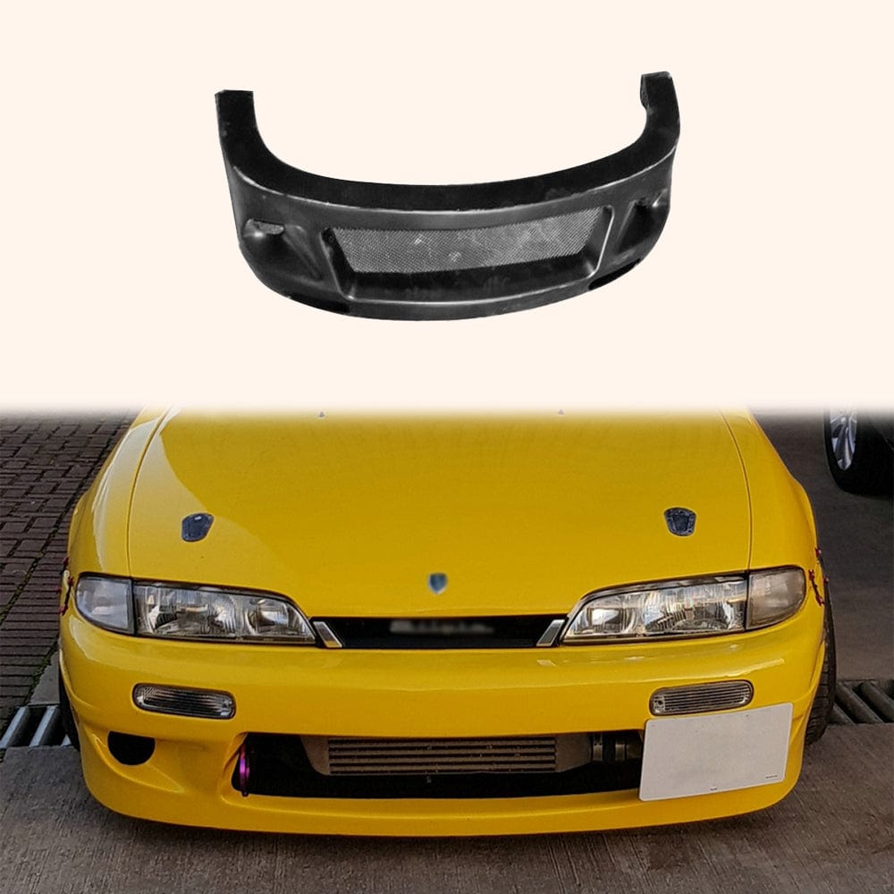 Nissan S14 Zenki RB V1 Aero Front Bumper 1995-1996 – Kazento Carbon Parts