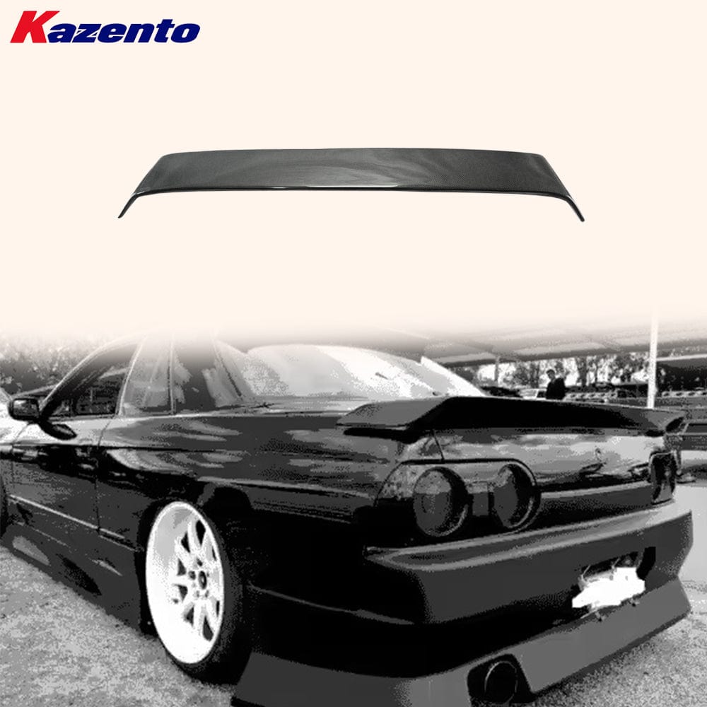 Skyline R32 GTS GTR D-Max Rear Trunk Spoiler Wing – Kazento Carbon Parts