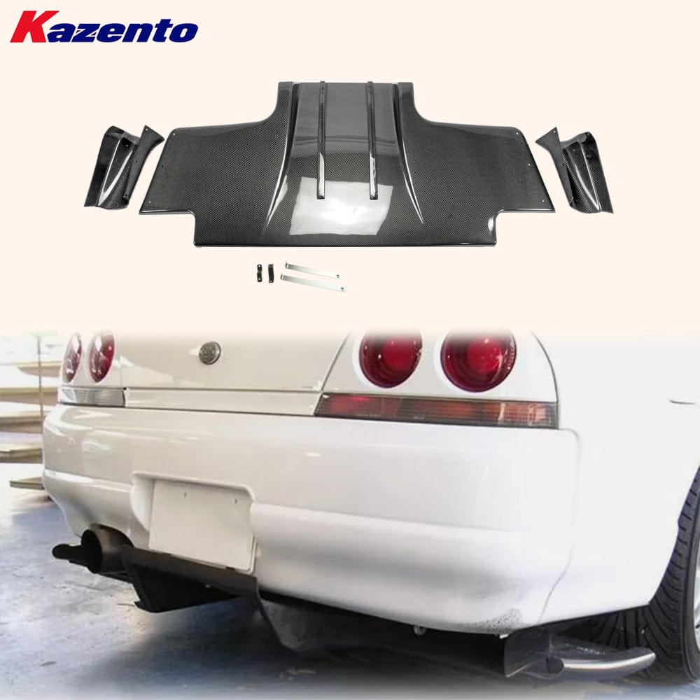Skyline R33 GTR GTST TS Type2 Rear Diffuser w/ Metal Fitting ...